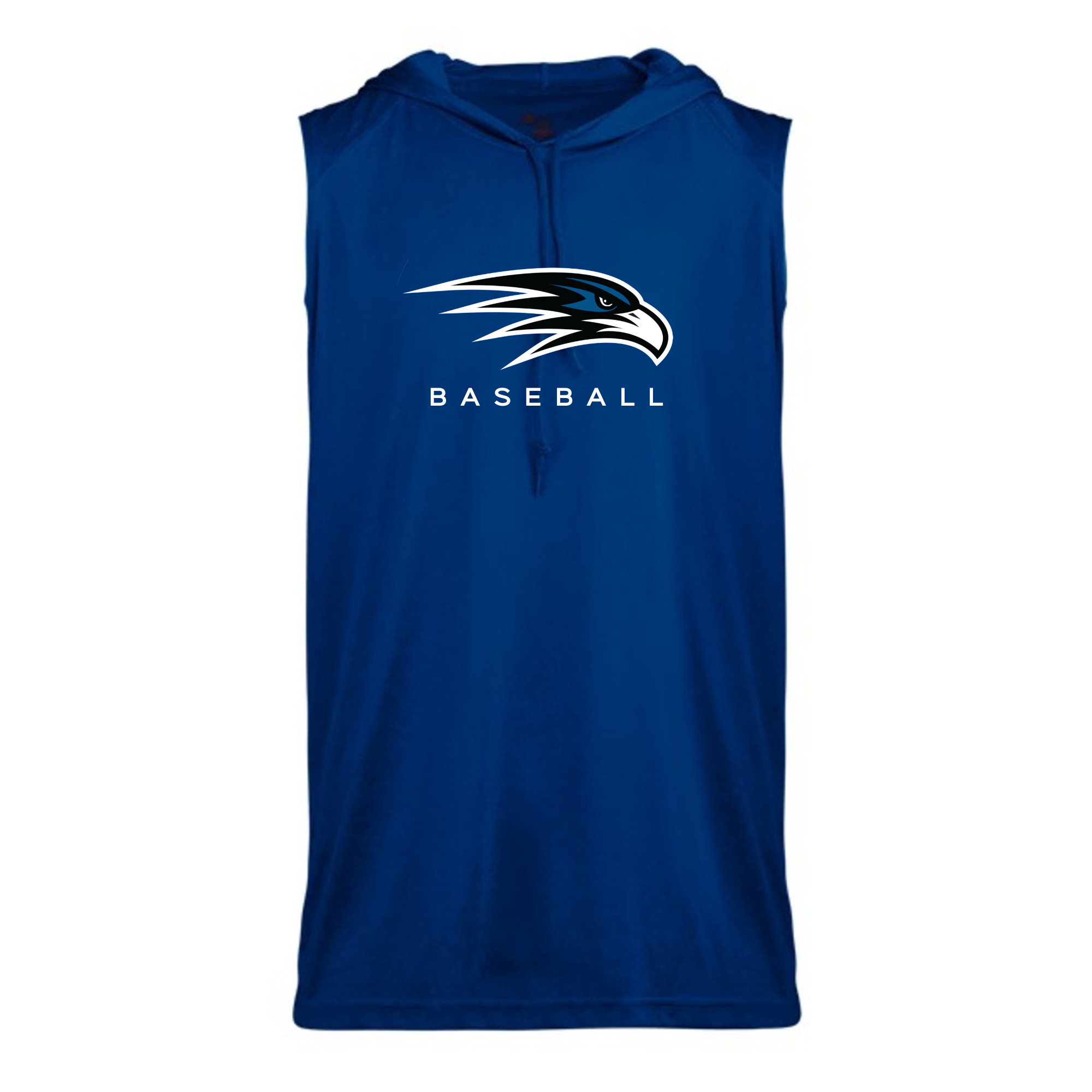 Florence Baseball Sleeveless Hooded Tank- 4108