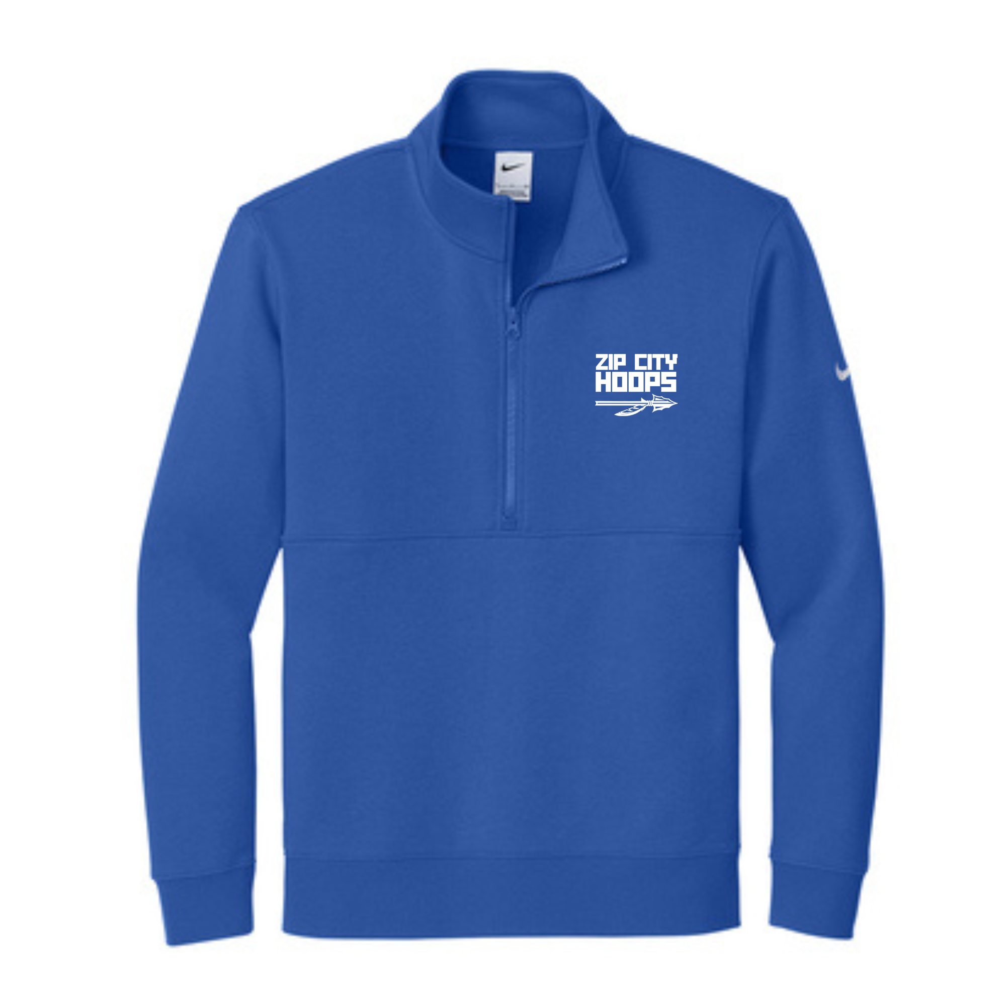 Wilson Zip City Hoops Nike Fleece Pullover- NKDX6718